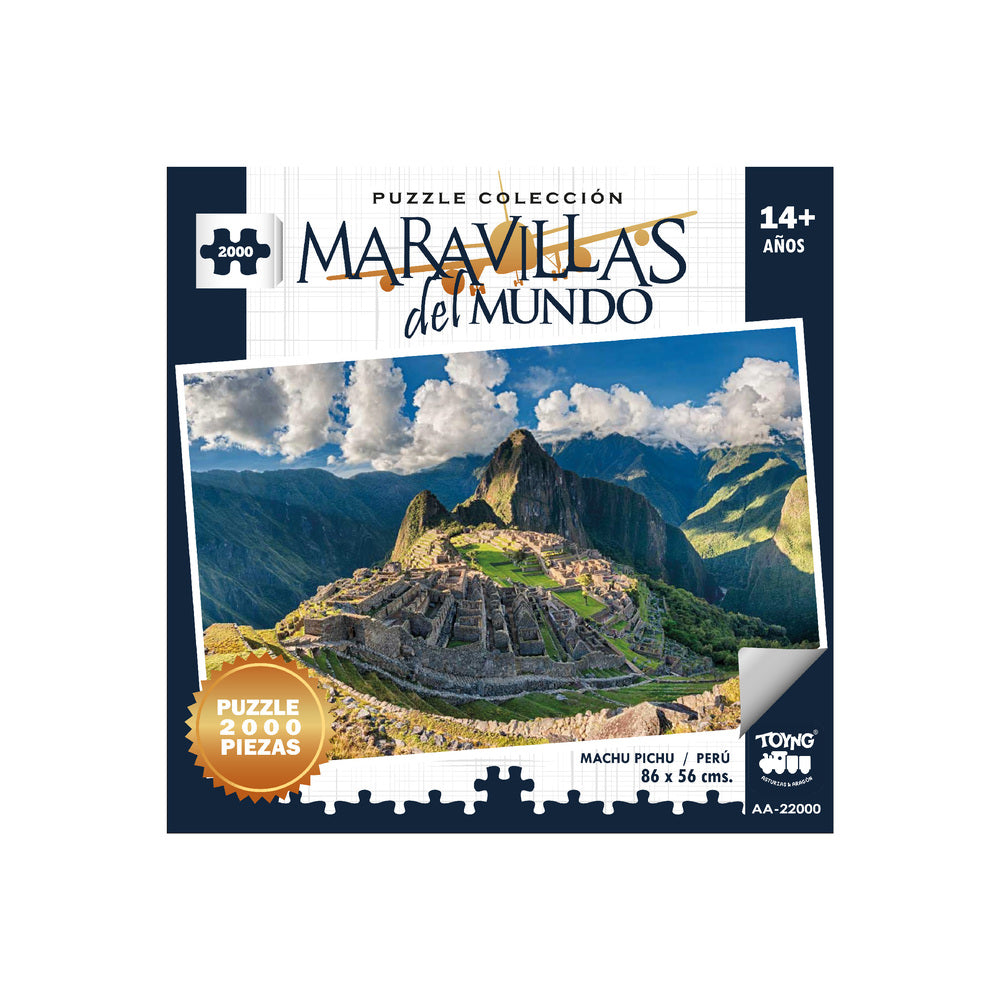 ROMPECABEZAS 2000 PIEZAS MARAVILLAS DEL MUNDO MACHU PICHU – Toyng Perú
